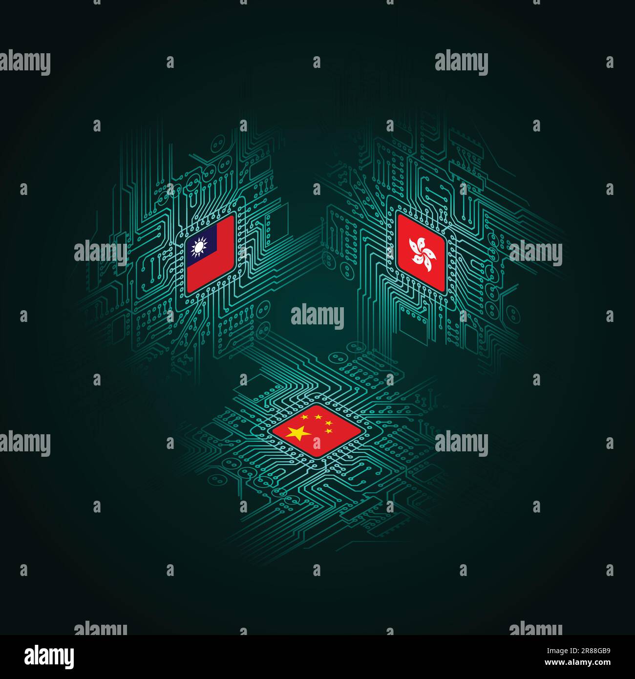 Hong kong perspective Stock Vector Images - Alamy