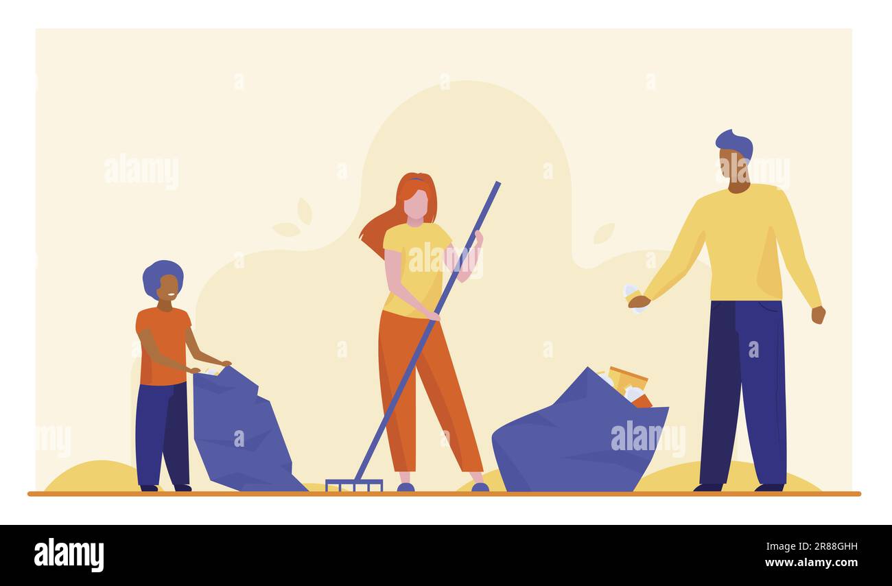 Summer garbage Cut Out Stock Images & Pictures - Alamy