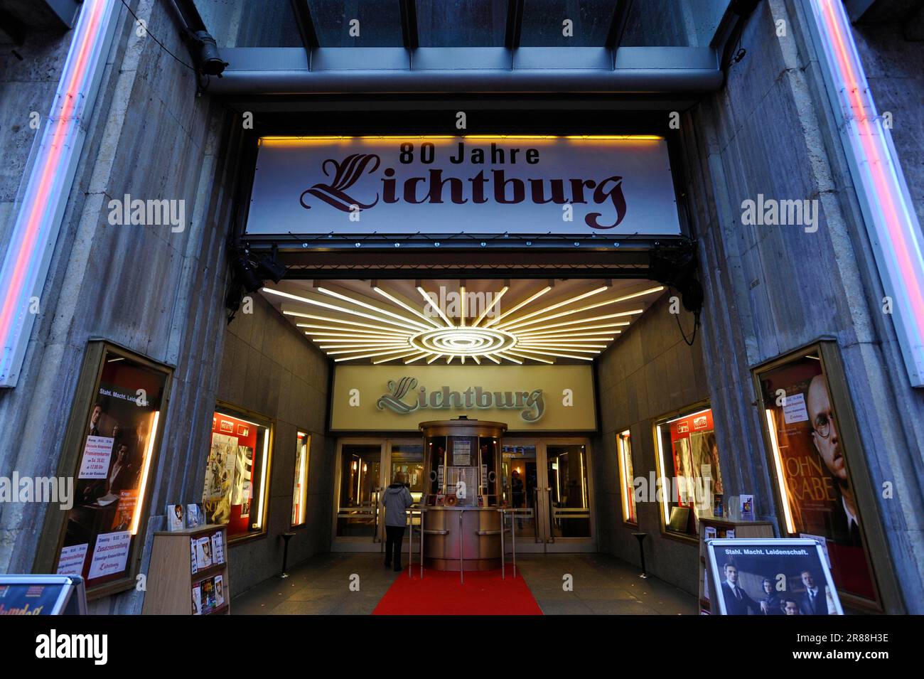 Cinema, Essen, Ruhr Area, North Rhine-Westphalia, Germany, Lichtburg ...