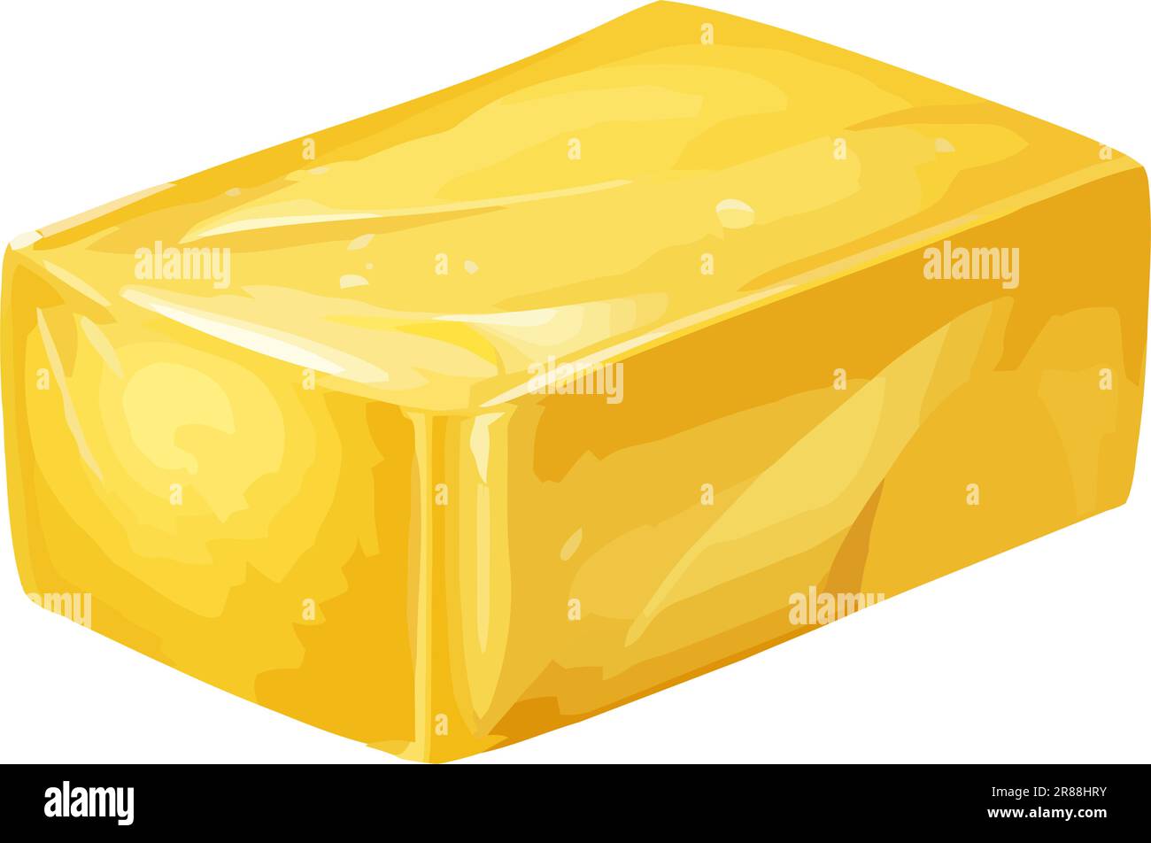 Packet of butter Stock Vector Images - Alamy