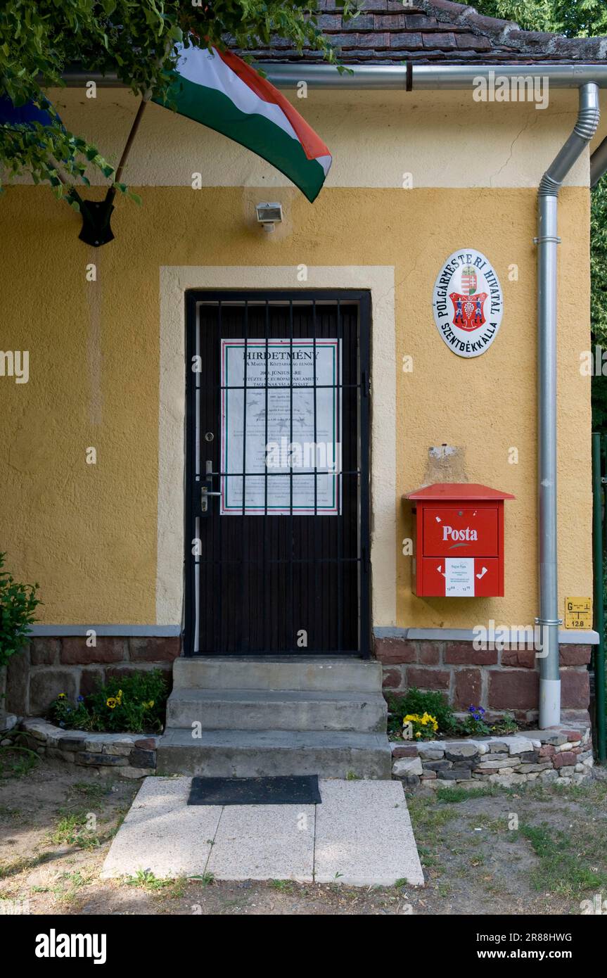 Post Office, Balaton, Hungary Stock Photo - Alamy