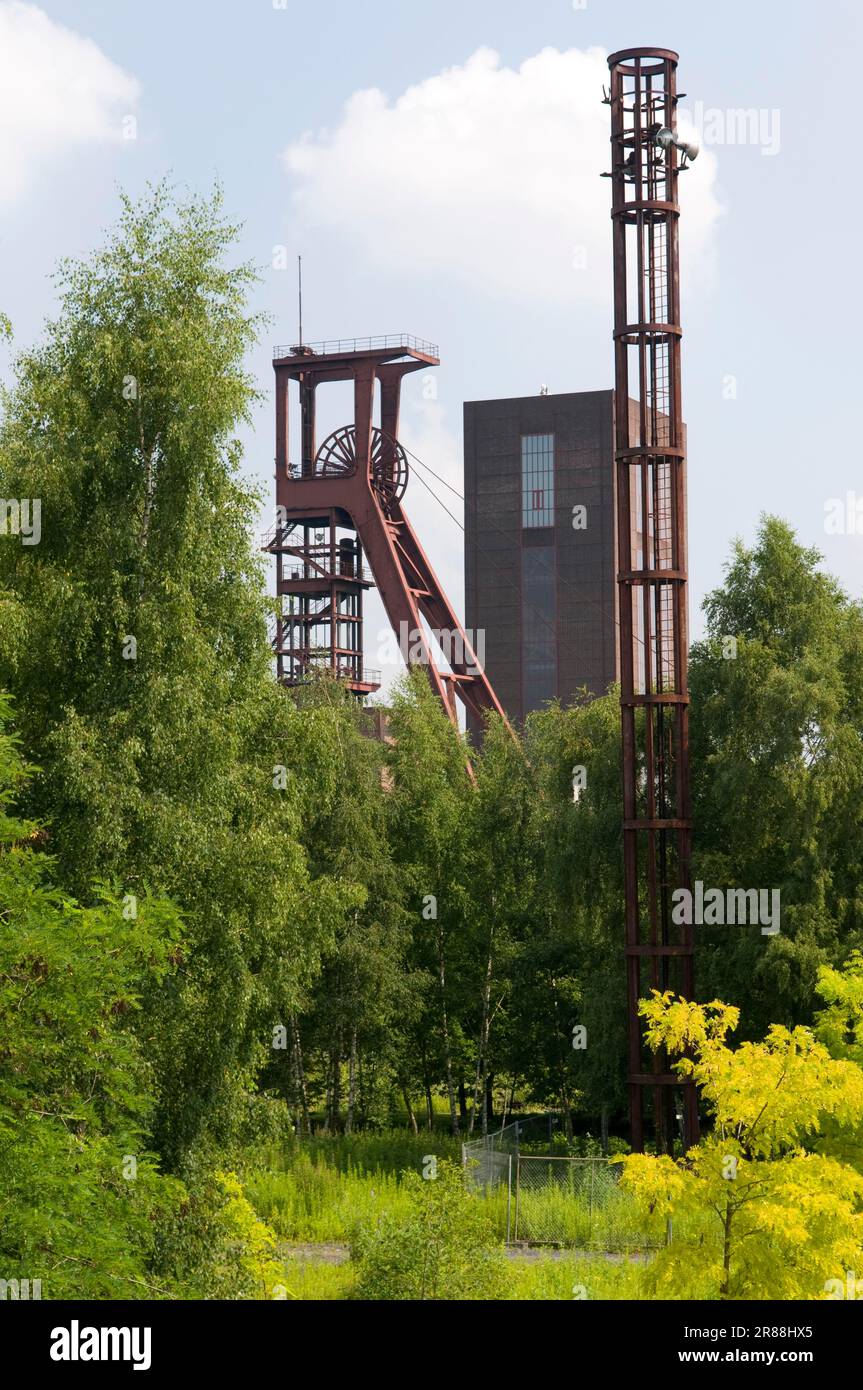 Industrial Monument Zollverein Colliery, Essen, Ruhr Area, North Rhine ...
