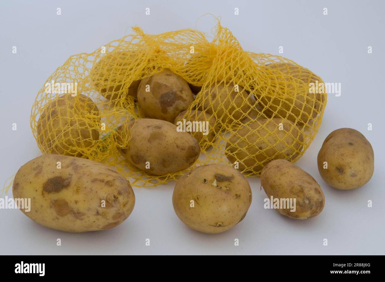 Net with potatoes (Solanum tuberosum Stock Photo - Alamy