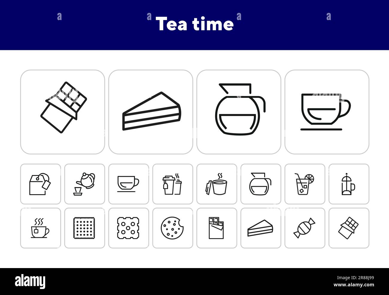 Morning time in modern Stock Vector Images - Alamy