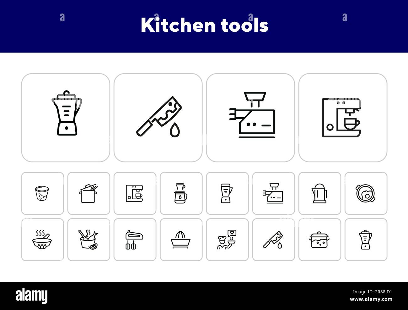 Kitchen delight Stock Vector Images - Alamy