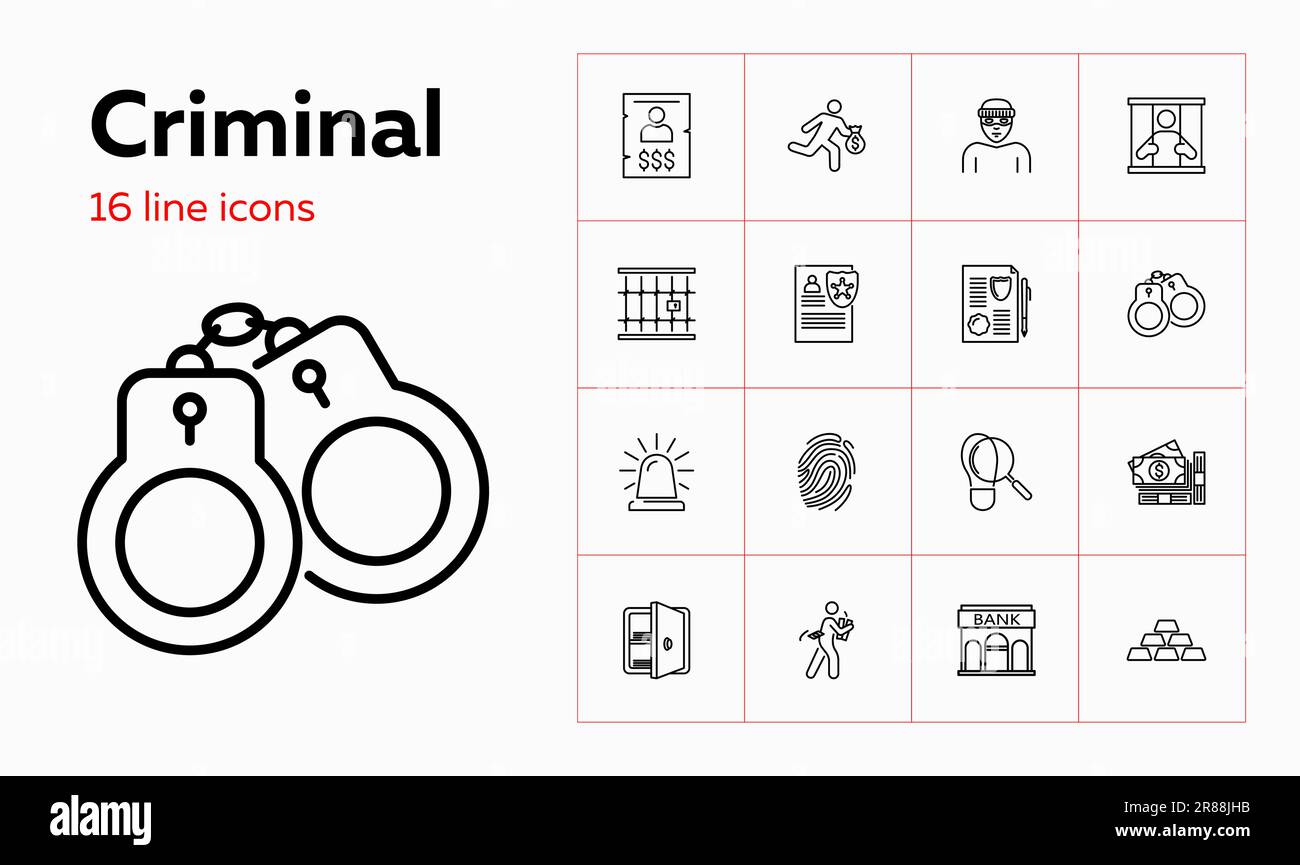 Criminal process Cut Out Stock Images & Pictures - Alamy