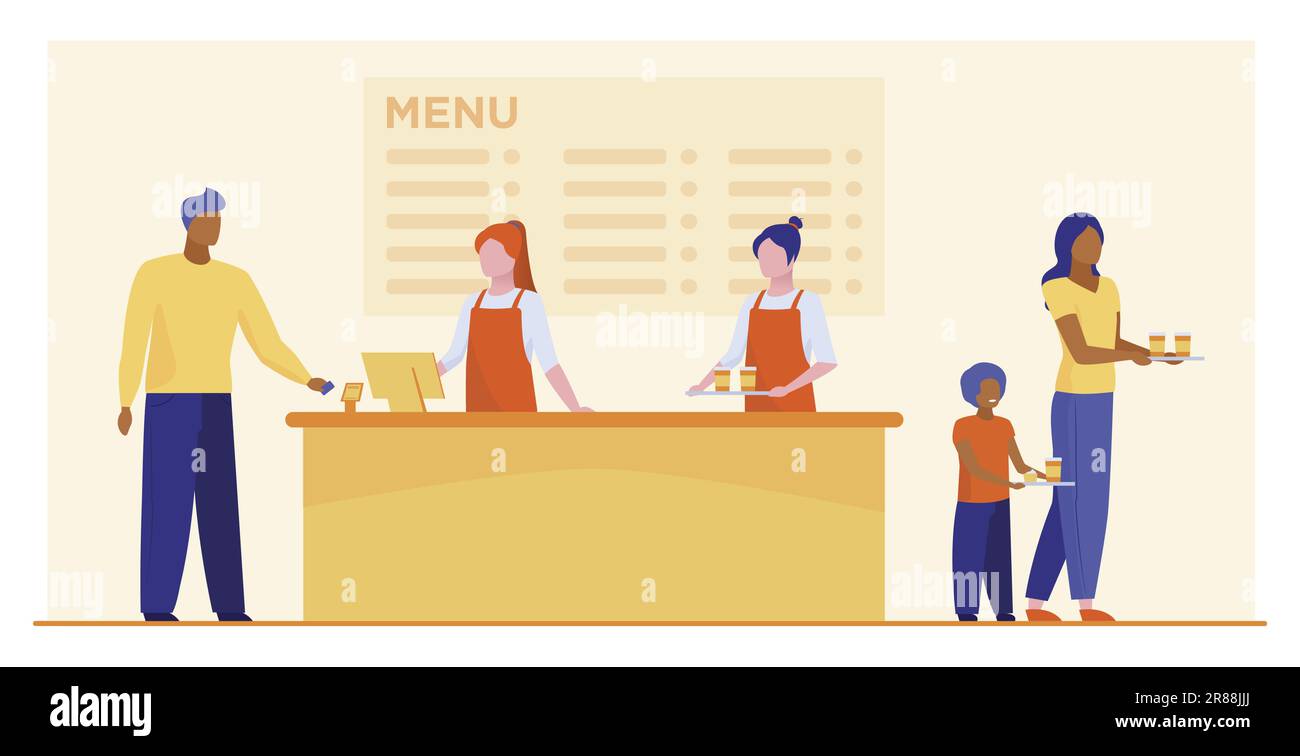 Diner counter Cut Out Stock Images & Pictures - Alamy