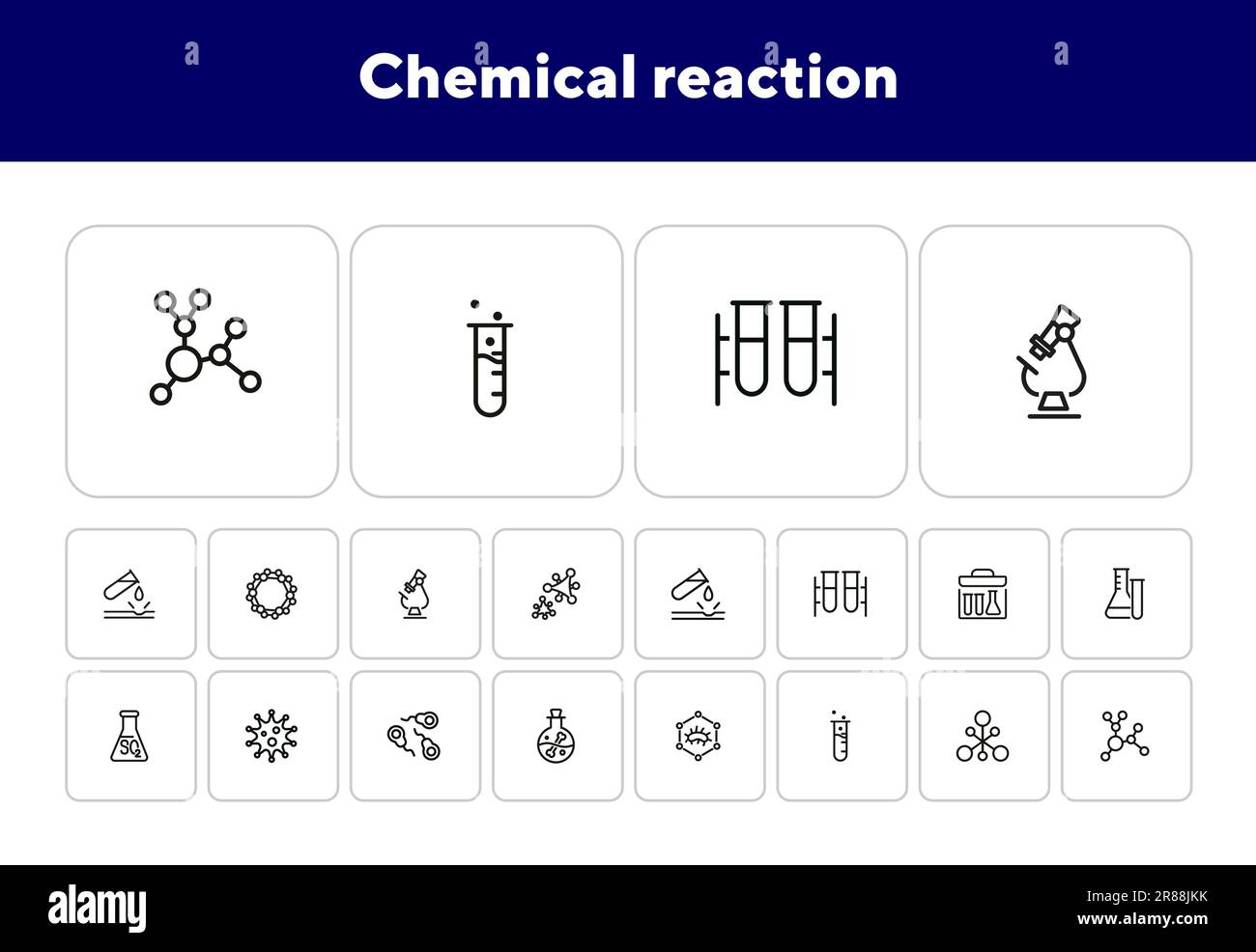 Reactive chemical Stock Vector Images - Alamy