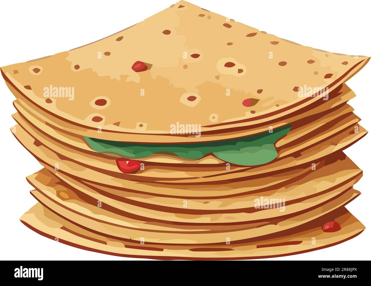 Homemade baked bread fruit Stock Vector Images - Alamy