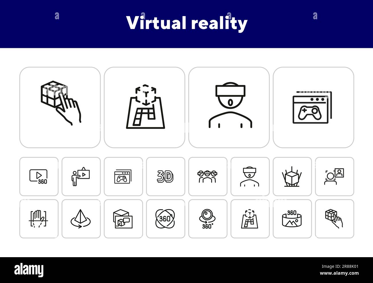 Helmet virtual Stock Vector Images - Alamy