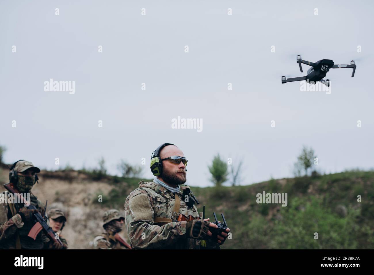 Military drone operator hi-res stock photography and images - Alamy