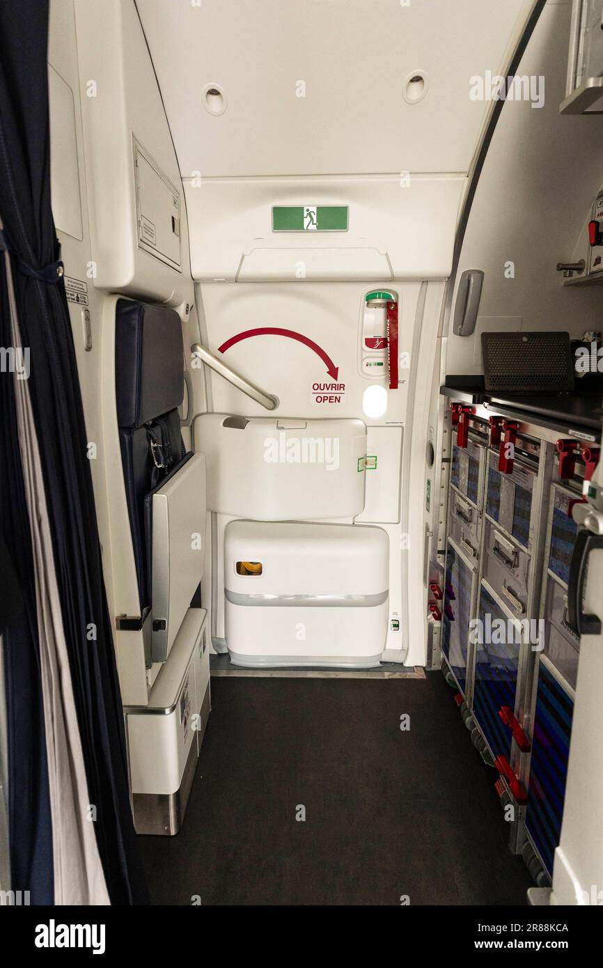 The Airbus A220 is a family of five-abreast narrow-body airliners by ...