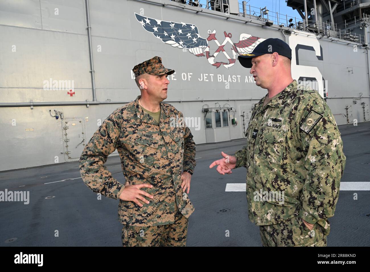 Brisbane, Australia. 20th June, 2023. U.S. Marine Corps Col. Matthew ...
