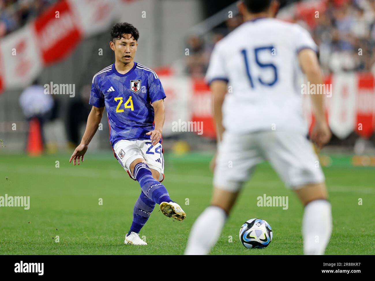 Toyota Stadium, Aichi, Japan. 15th June, 2023. Ryoya Morishita (JPN), JUNE 15, 2023 - Football ...