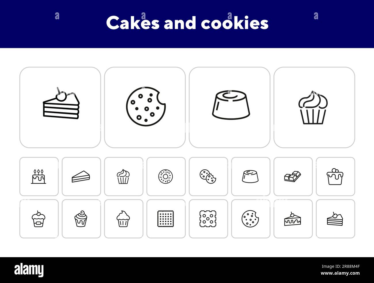 Cracker toffee Stock Vector Images - Alamy