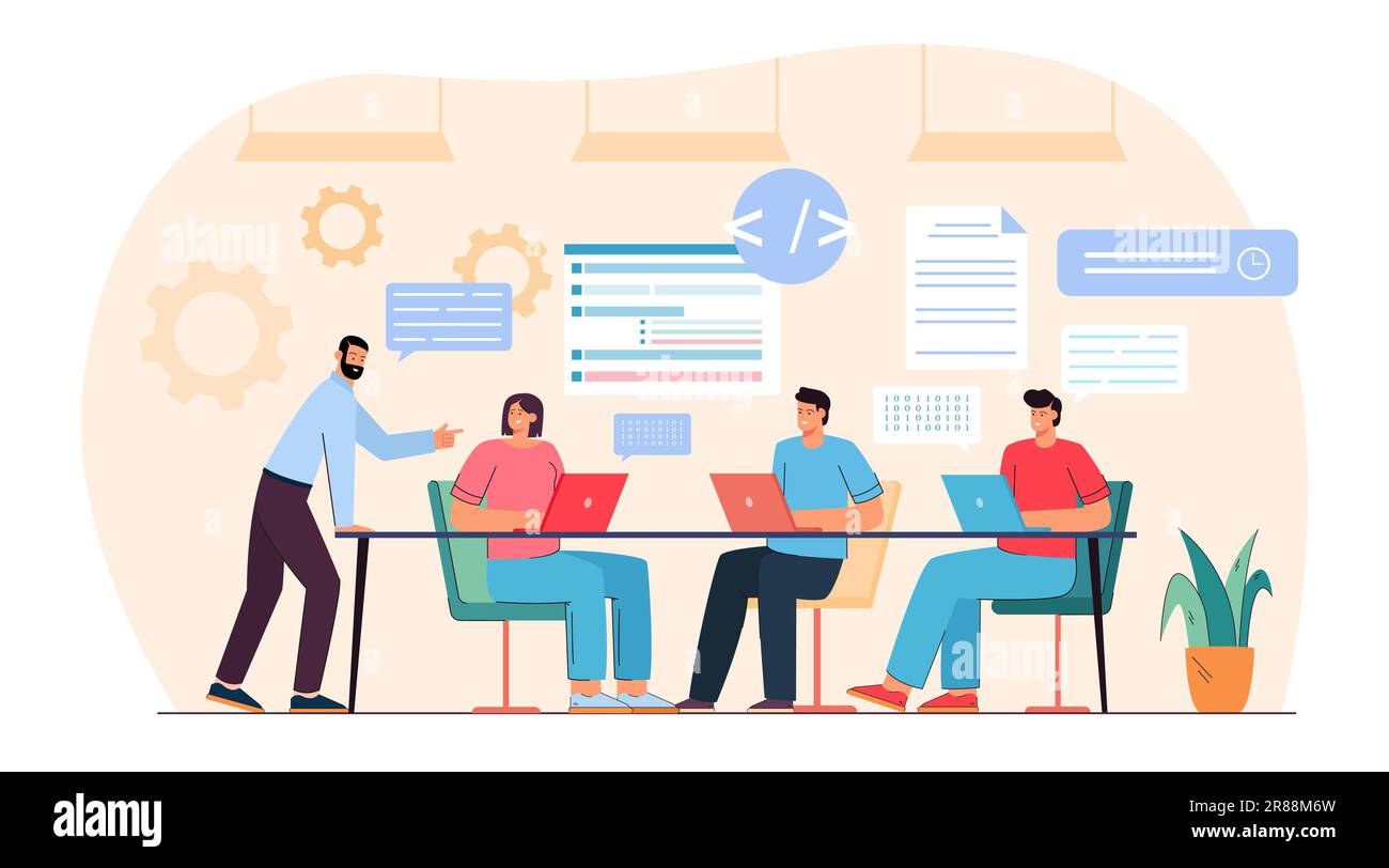 Technician program Stock Vector Images - Alamy