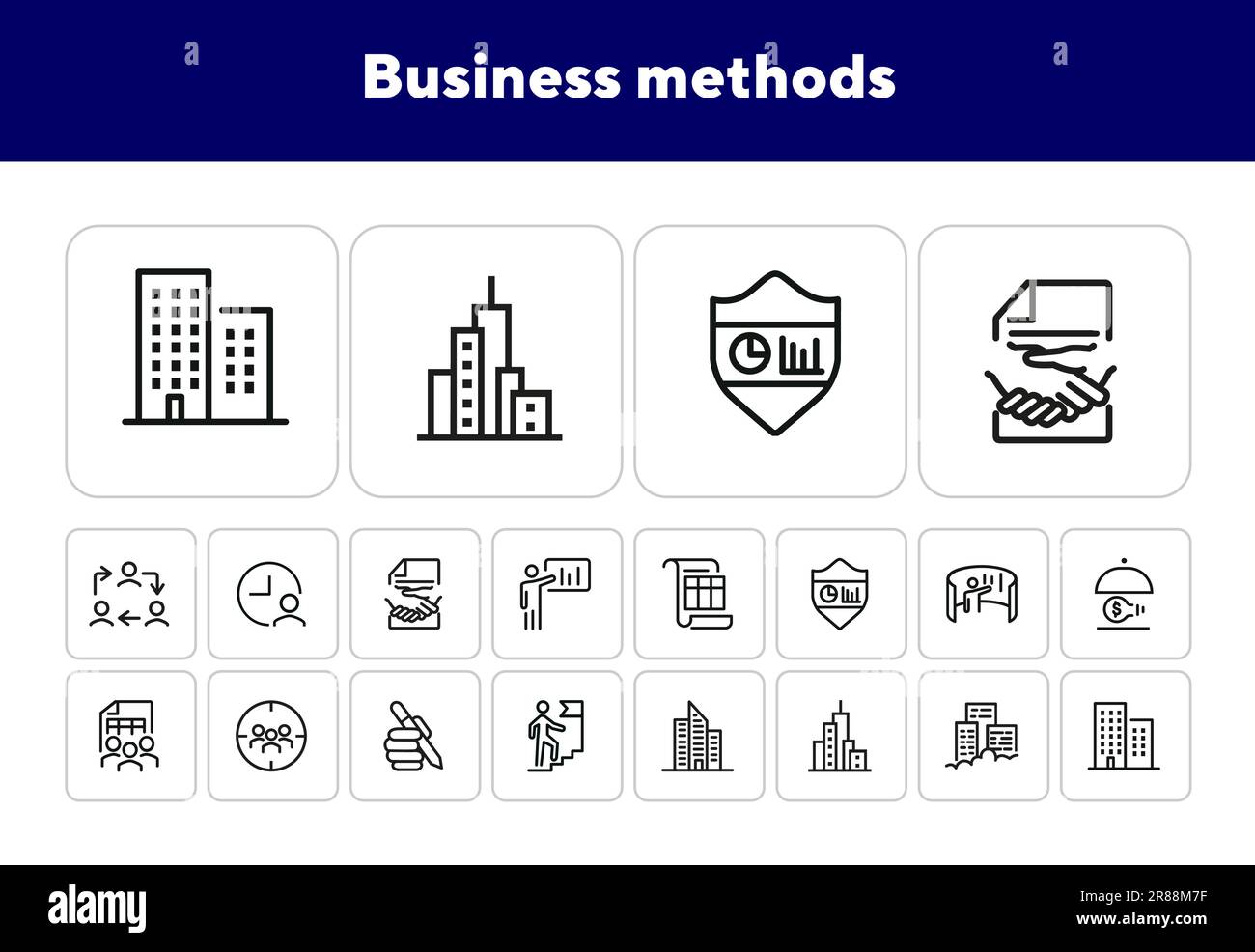 Methods of building Stock Vector Images - Alamy