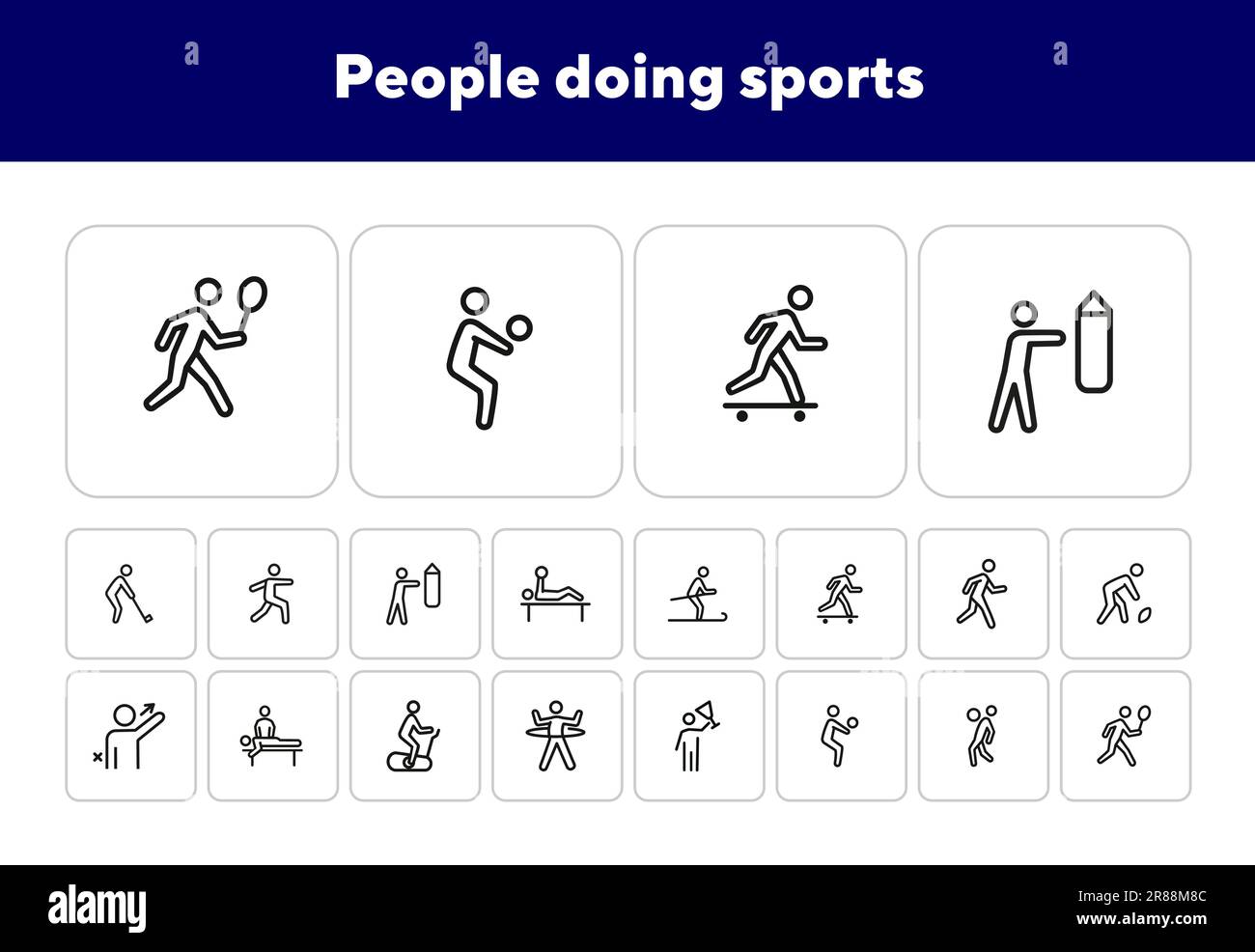 Golf massage Stock Vector Images - Alamy