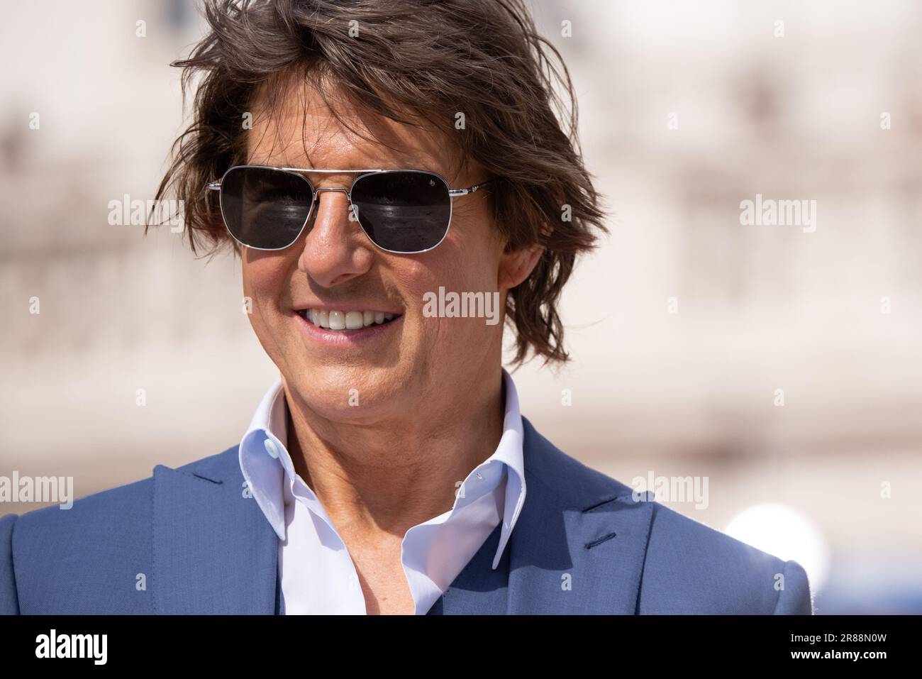 Tom Cruise attend the Red Carpet at the Global Premiere of Paramount ...