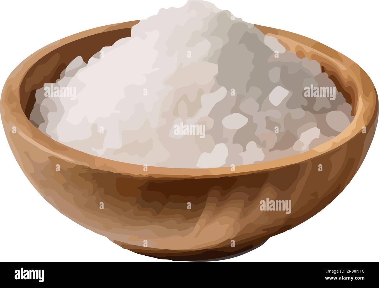 Organic basmati rice, a healthy food staple Stock Vector Image & Art ...