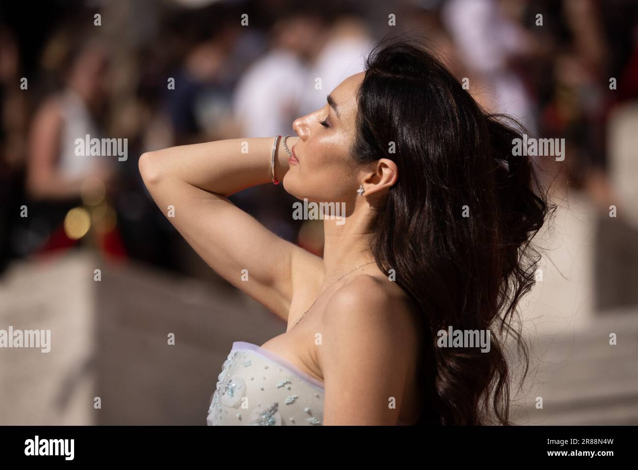 Mariela Garriga attends the Red Carpet at the Global Premiere of ...