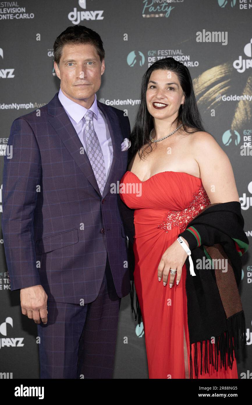 Monte Carlo, Monaco. 20th June, 2023. Sean Kanan and Michele Kanan ...