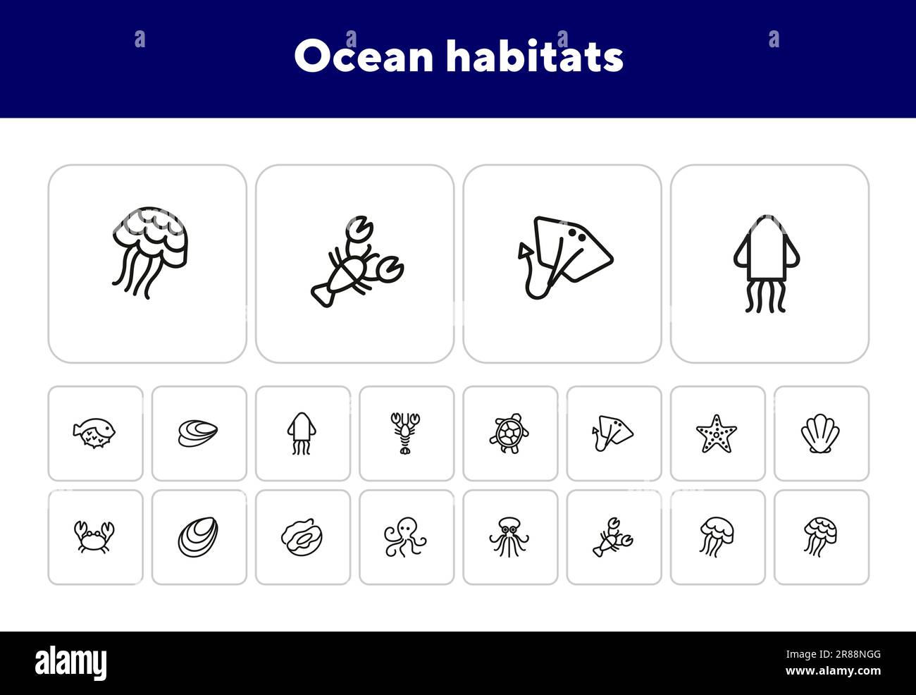 Shark habitats hi-res stock photography and images - Alamy