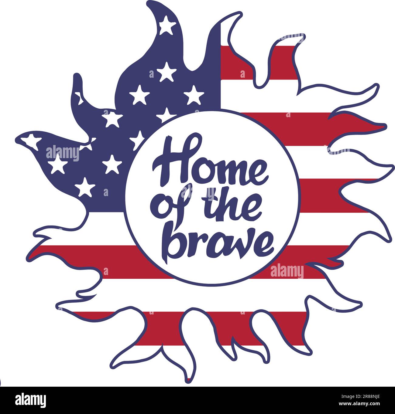 Patriotic home Cut Out Stock Images & Pictures - Alamy