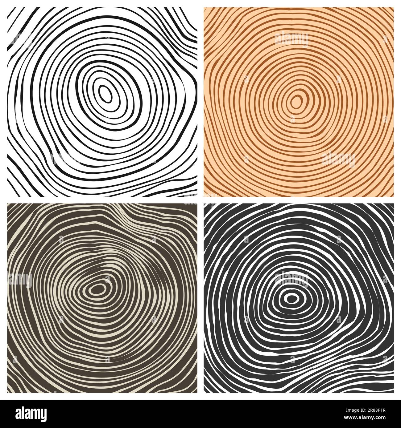 Tree trunk cut textures, pine or oak slice. Sawn timber, wood. Brown ...