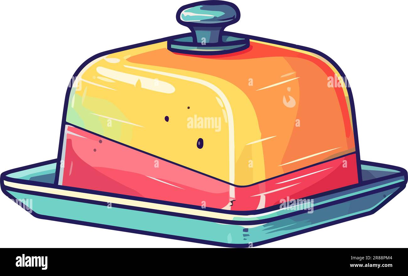 Gourmet cheese icon in cartoon style Stock Vector Image & Art - Alamy