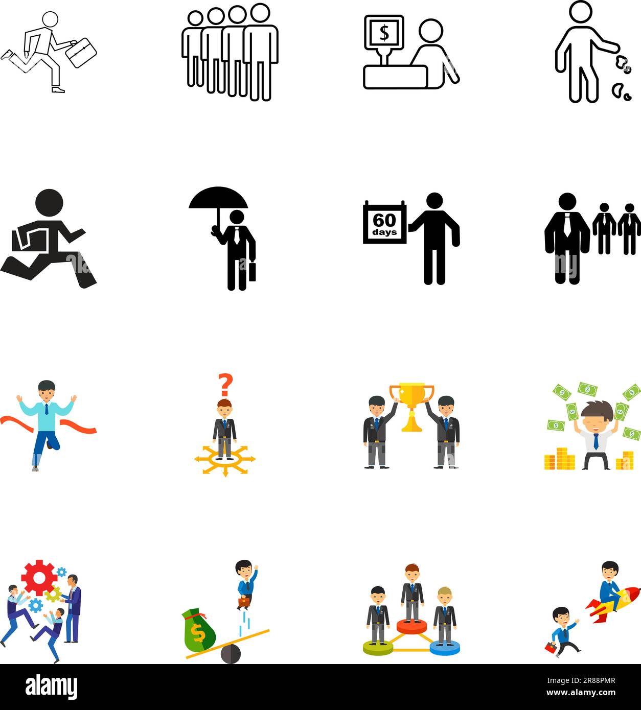 People icon set Stock Vector Image & Art - Alamy
