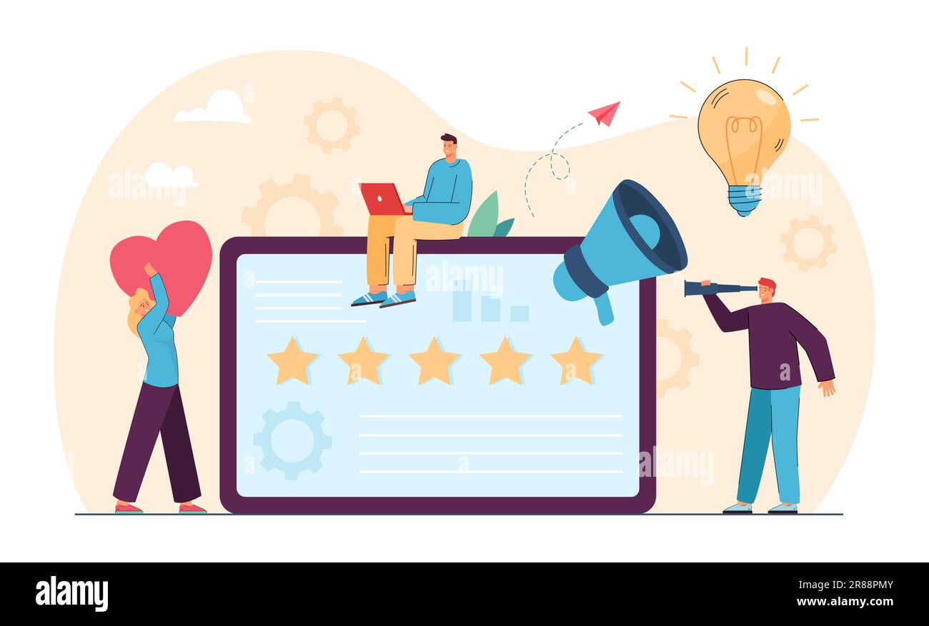 Customer insight Stock Vector Images - Alamy