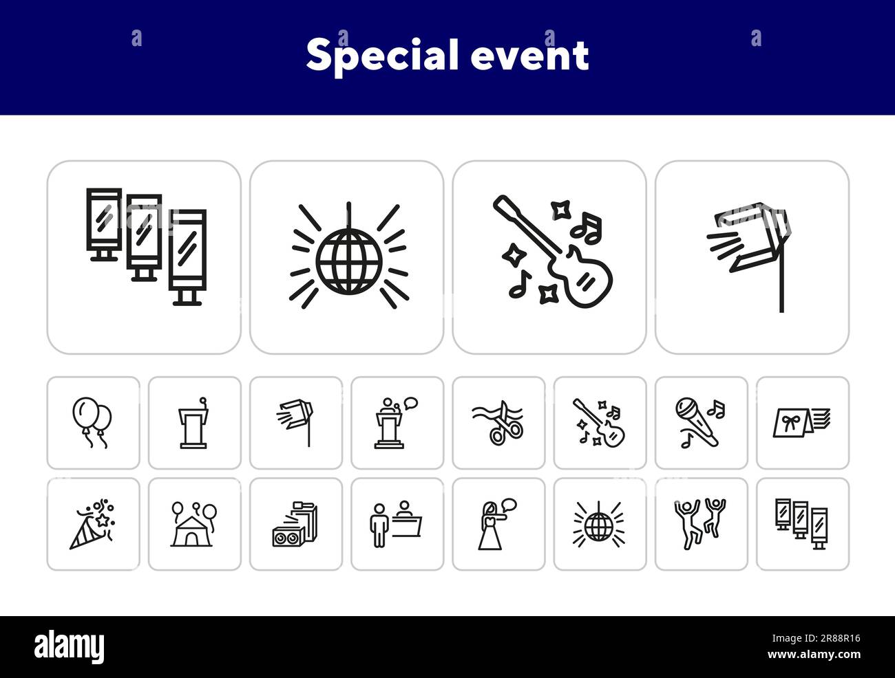 Air hostess icon linear hi-res stock photography and images - Alamy