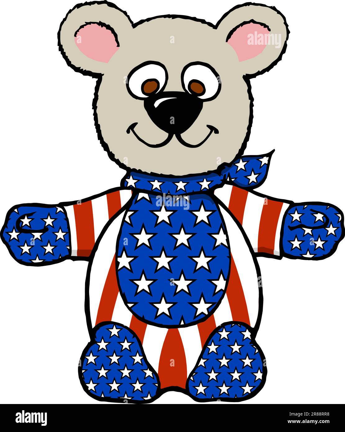 Patriotic teddy bear hi-res stock photography and images - Alamy