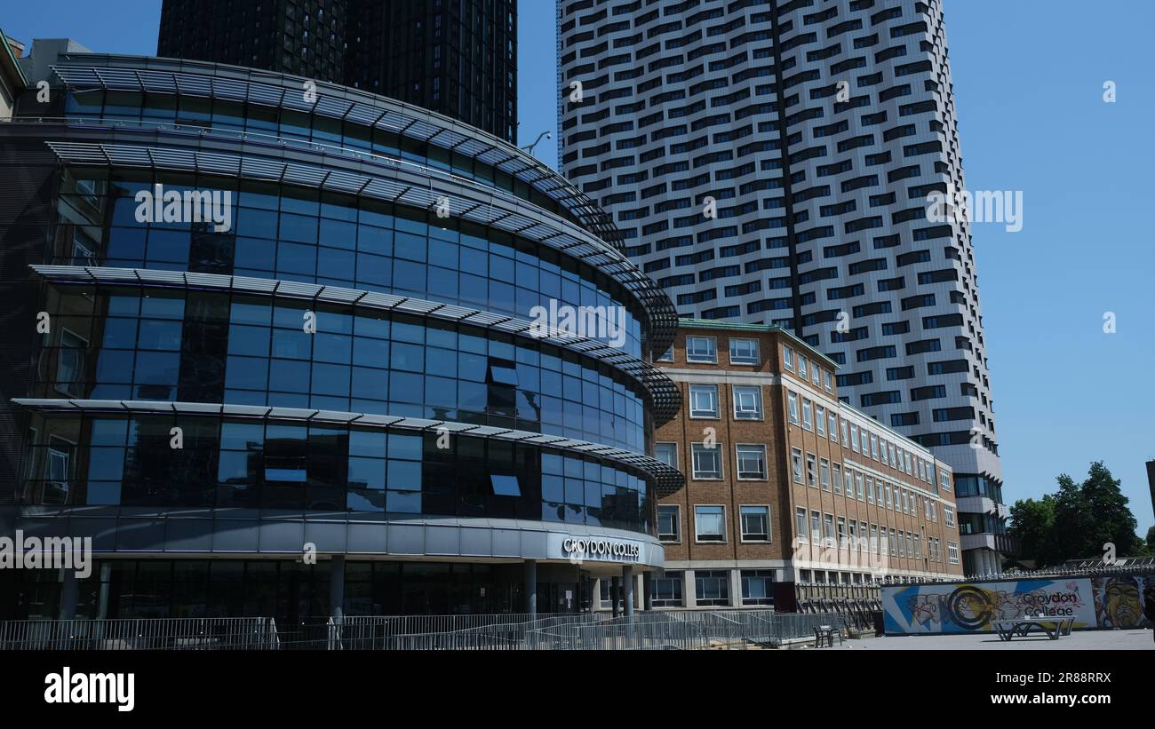 Croydon college tower hi-res stock photography and images - Alamy