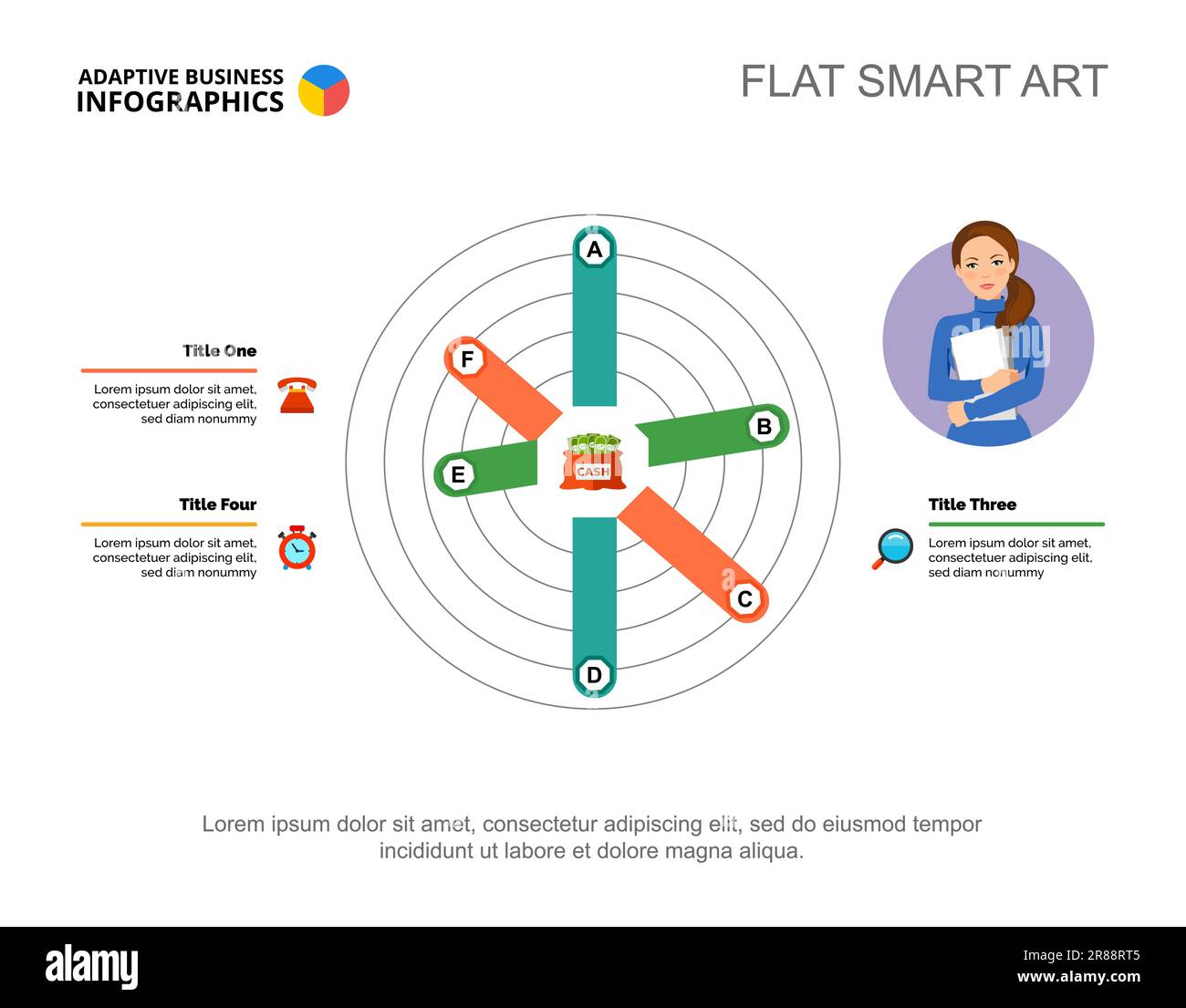Three Options Planning Slide Template Stock Vector Image & Art - Alamy