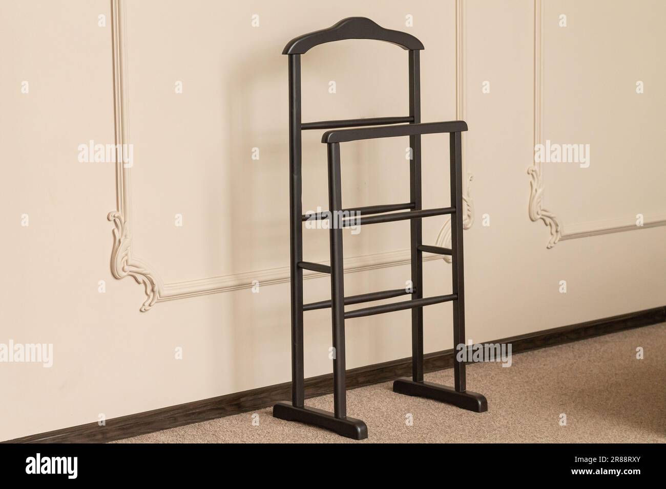 Hanging wooden rod hi-res stock photography and images - Alamy