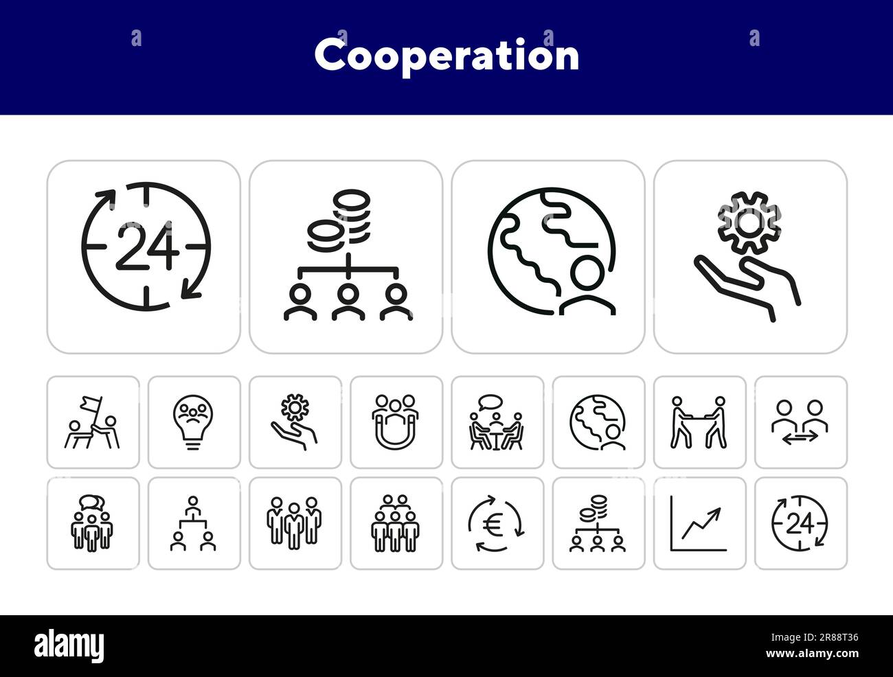 Professional hierarchy outline hi-res stock photography and images - Alamy