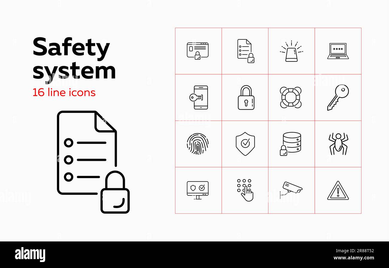 Contour computer outline system Cut Out Stock Images & Pictures - Alamy