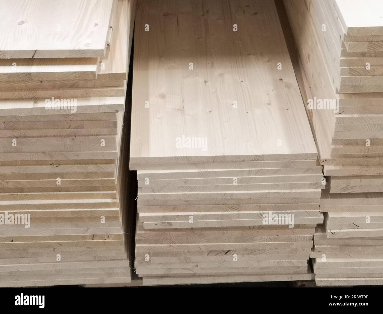 A closeup of a stack wooden docks texture Stock Photo - Alamy