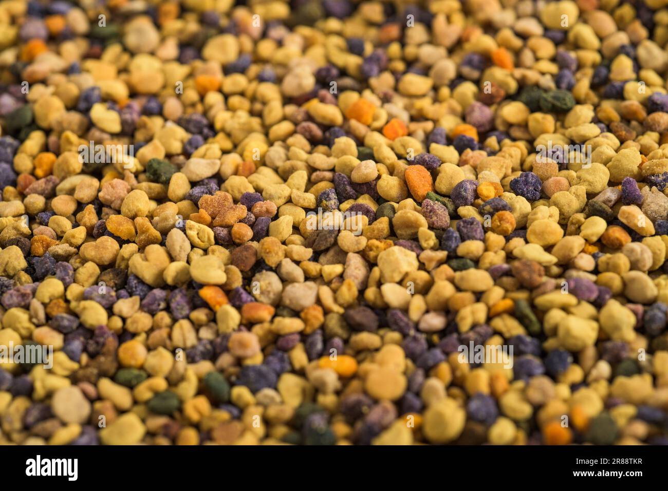 Bee pollen texture. background of pollen Stock Photo - Alamy