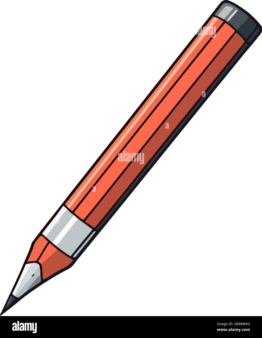 Yellow pencil sketch on white background Stock Vector Image & Art - Alamy