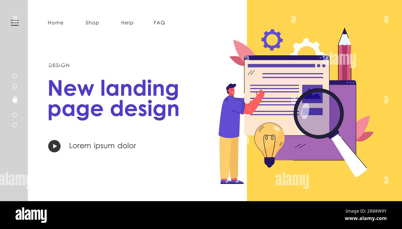 Content creator management Stock Vector Images - Alamy