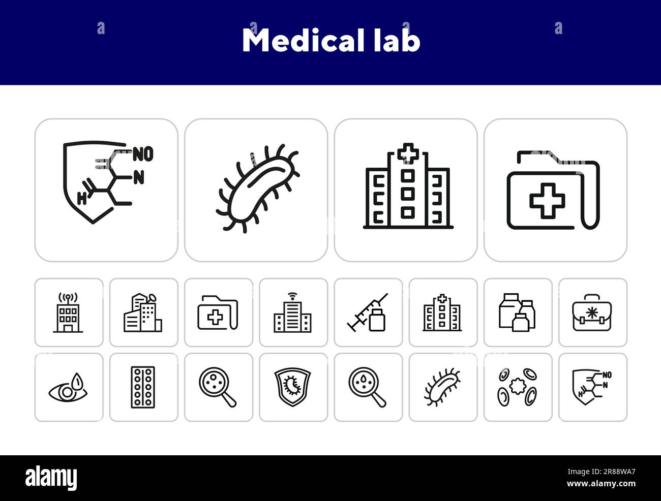 History of medical protection Stock Vector Images - Alamy