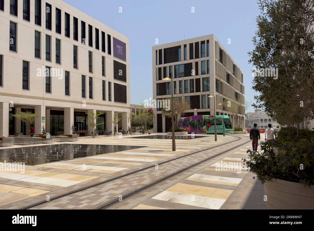 Msheireb, Qatar - March 18, 2023: Building Architecture of Musheireb ...