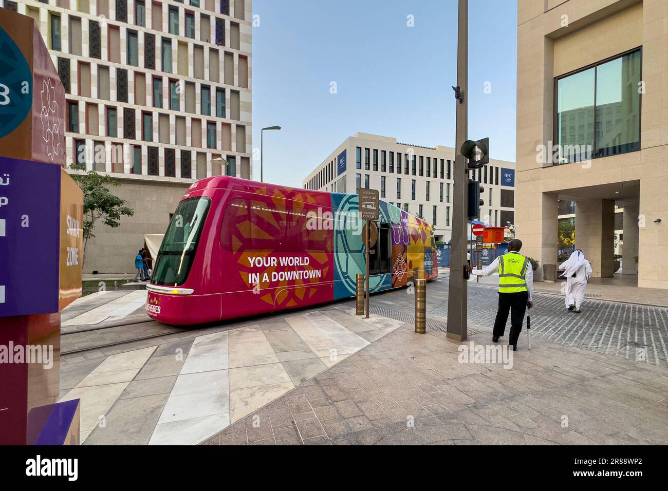 Msheireb, Qatar - March 18, 2023: Building Architecture of Musheireb ...