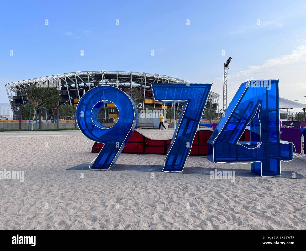 Stadium 974, previously known as Ras Abu Aboud Stadium football stadium ...