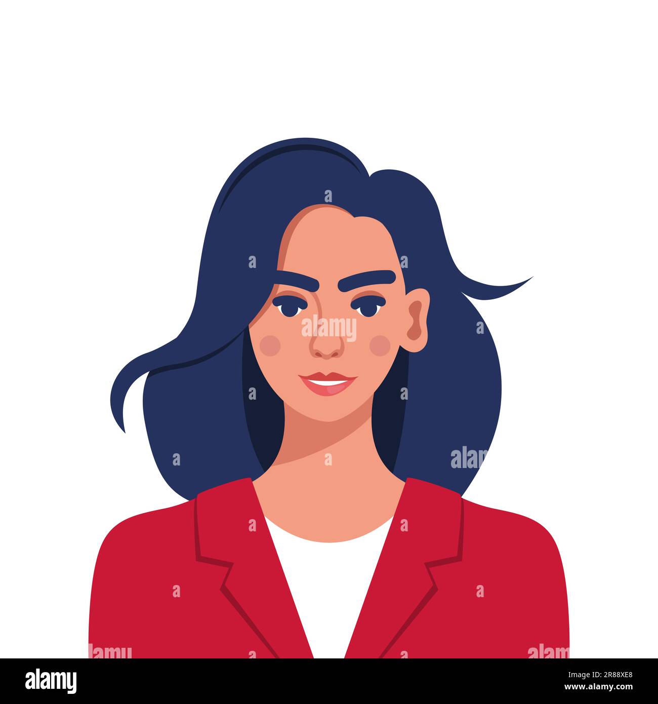 Businesswoman portrait. Beautiful woman in business suit. Employee of ...