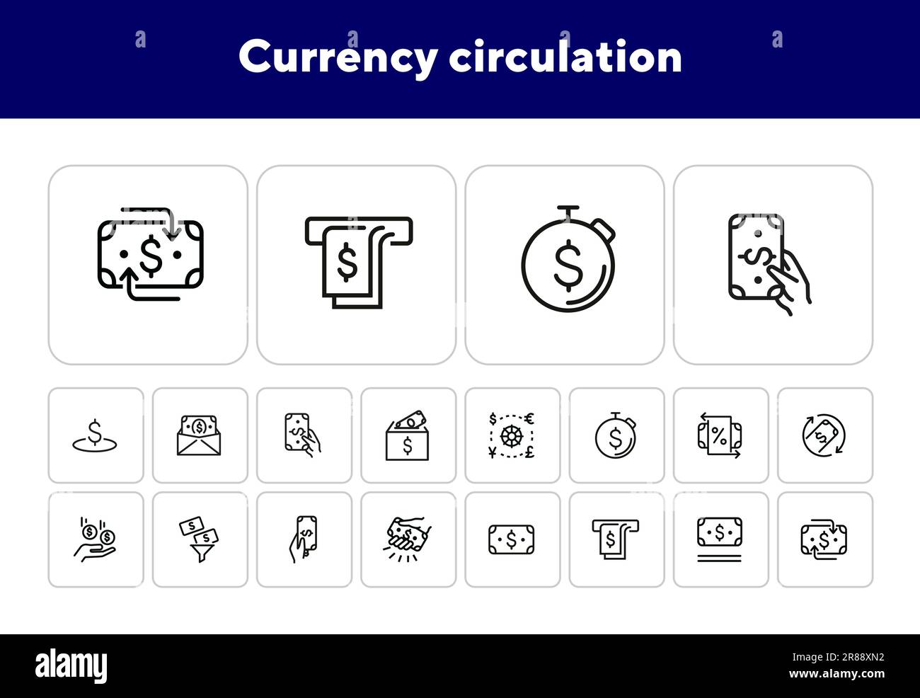 Payment managing Stock Vector Images - Alamy