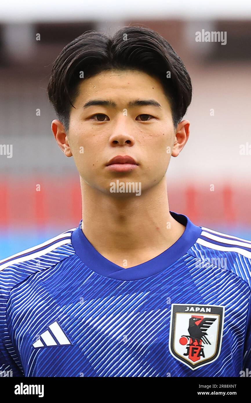 Bangkok, Thailand. 17th June, 2023. Japan's Yumeki Yoshinaga before the AFC U17 Asian Cup ...